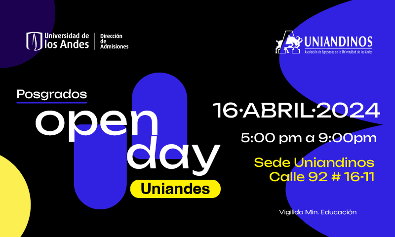 Open Day Uniandes: asiste al evento más importante de posgrados